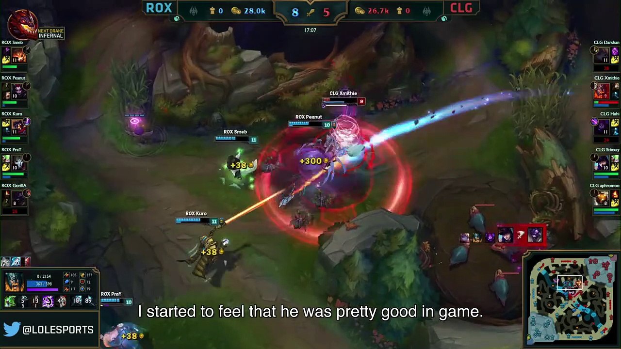 Worlds Feature - ROX Tigers Peanut-8SG_SttFttY - video Dailymotion