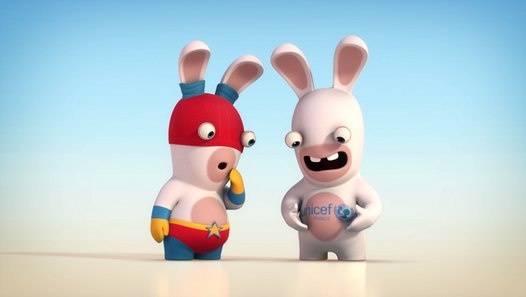 Les lapins crétins et Unicef | NICKELODEON - Vidéo Dailymotion