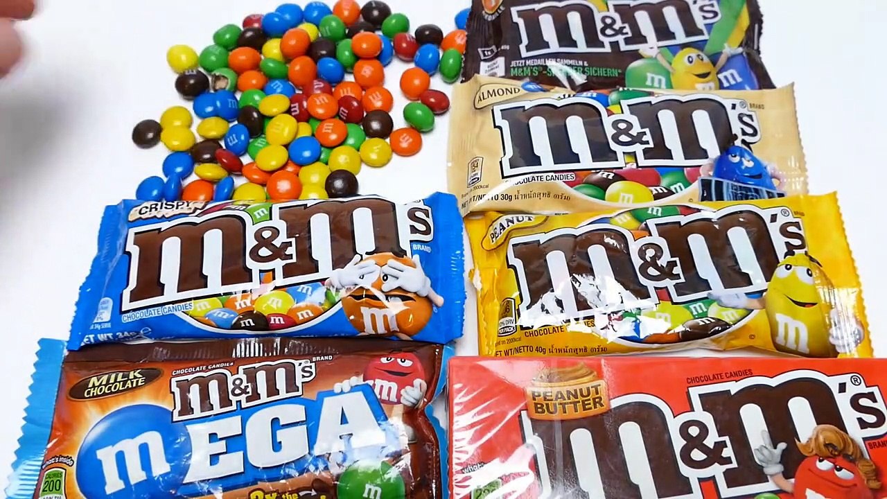 M&M's Mega Collection - M&M'S Almond, Peanut, Mega Milk Chocolate ...
