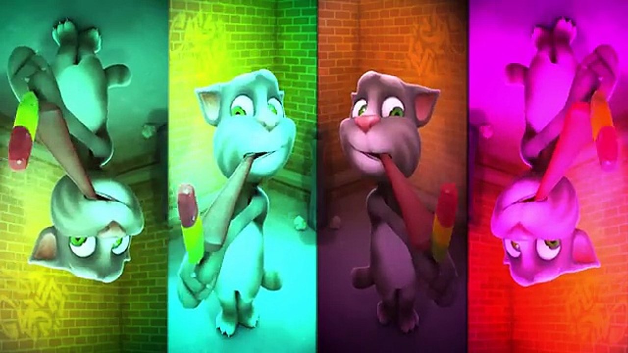 Baby Learn Colors with My Talking Tom Colours for Kids Animation ...