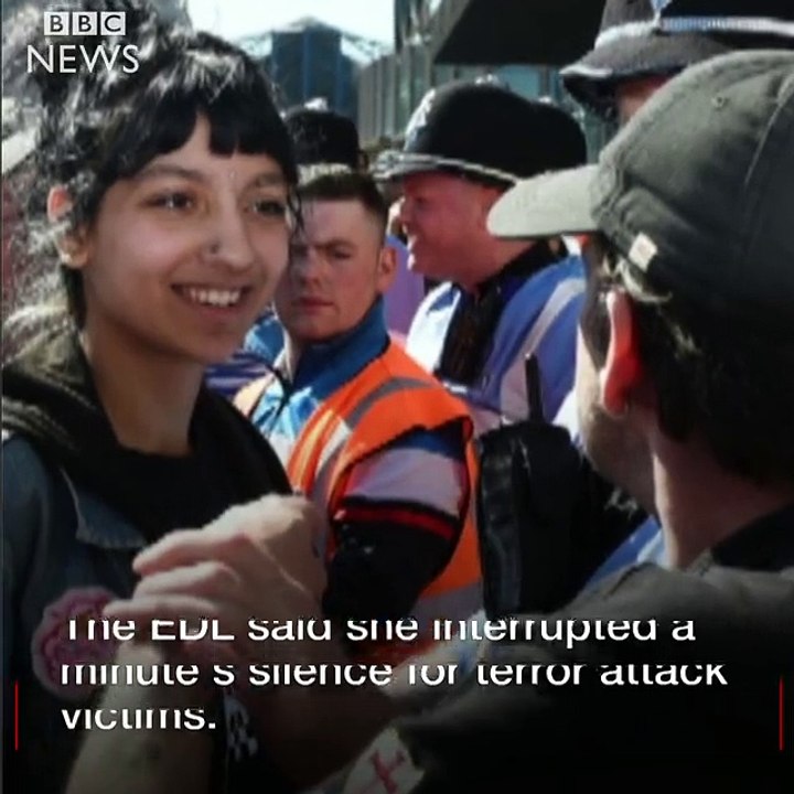 Saffiyah Khan reunited with woman she stood up for against the EDL ...