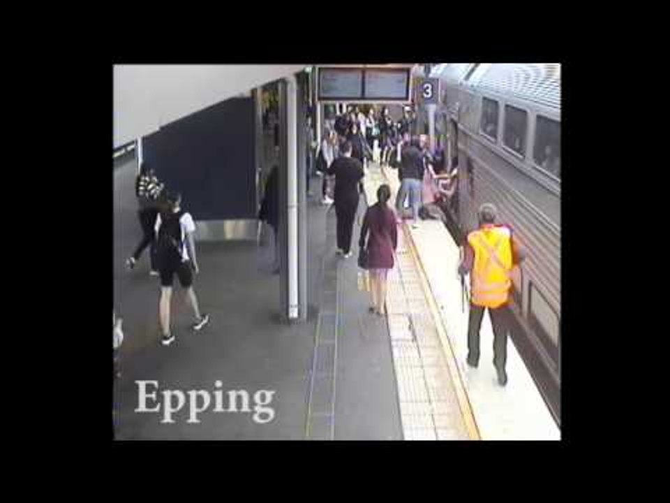 Children Fall Between Gaps While Using Sydney Train Stations - video ...