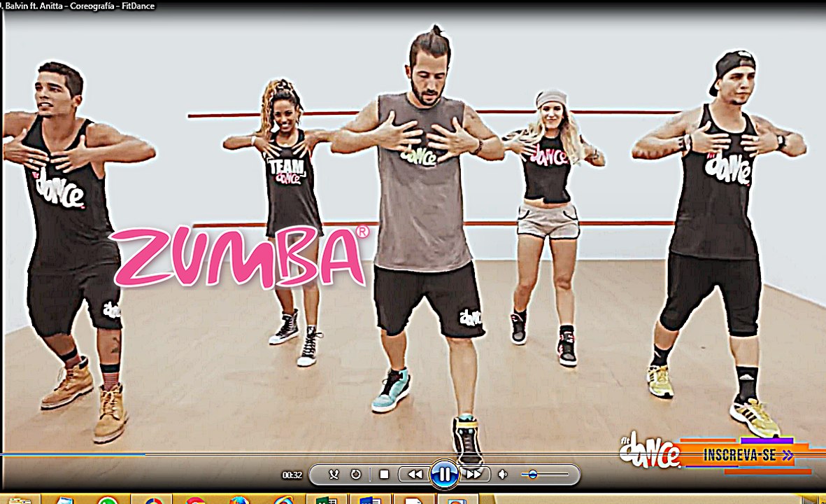 Zumba Dance Aerobic Workout - Ginza - J. Balvin ft. Anitta - Zumba ...