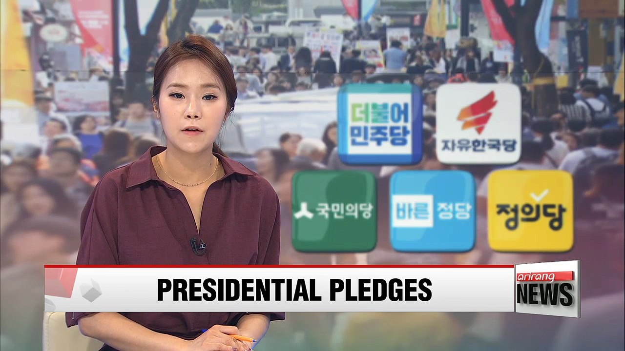 Top pledges from five main candidates - video Dailymotion