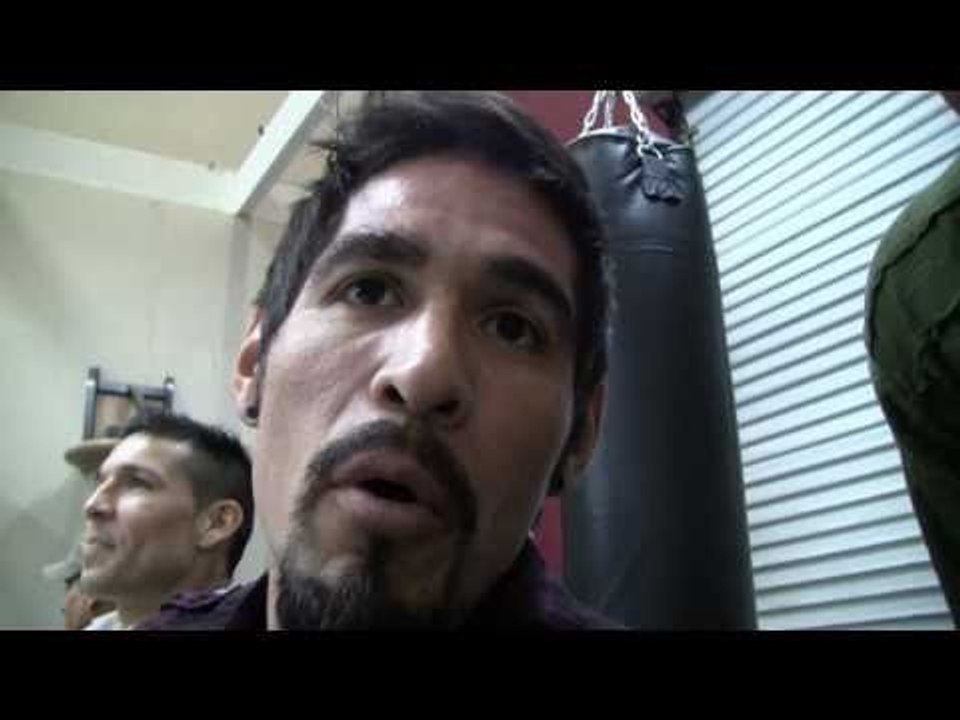 Margarito asked about Luis Resto, doesnt know who he is, thinks chavez jr better than canello ...