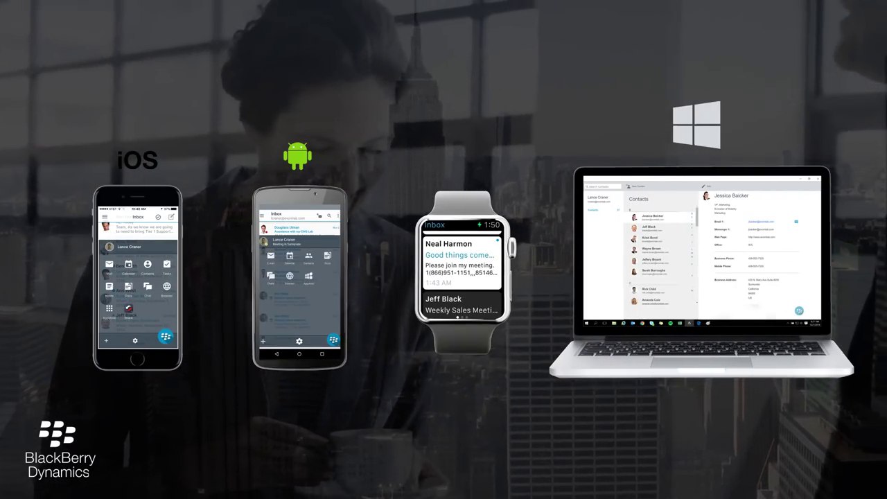 BlackBerry Dynamics Secure Mobility Platform - Vidéo Dailymotion