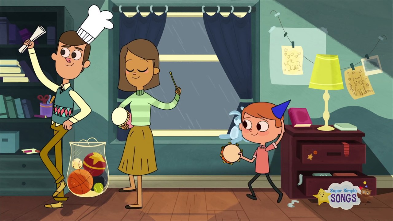 Rain Rain Go Away - Super Simple Songs - Sesame Street Nursery Rhyme ...