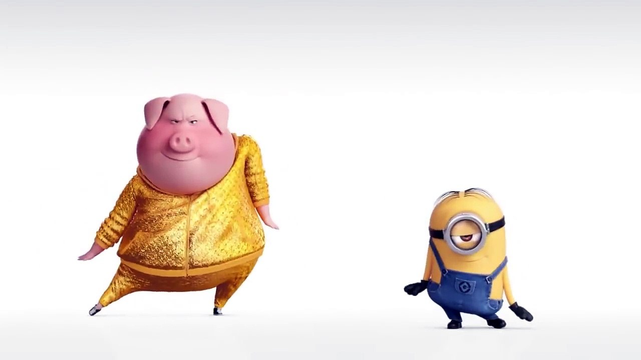Sing Movie 2016 - Minions and Gunter - Piggy Power dancing - Video ...