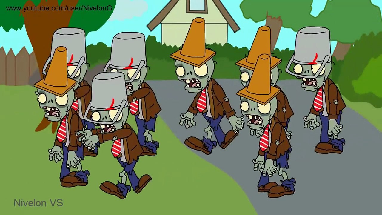 Plants vs zombies ANIMATION Zombotany Cartoon / Vegezombis Animado ...