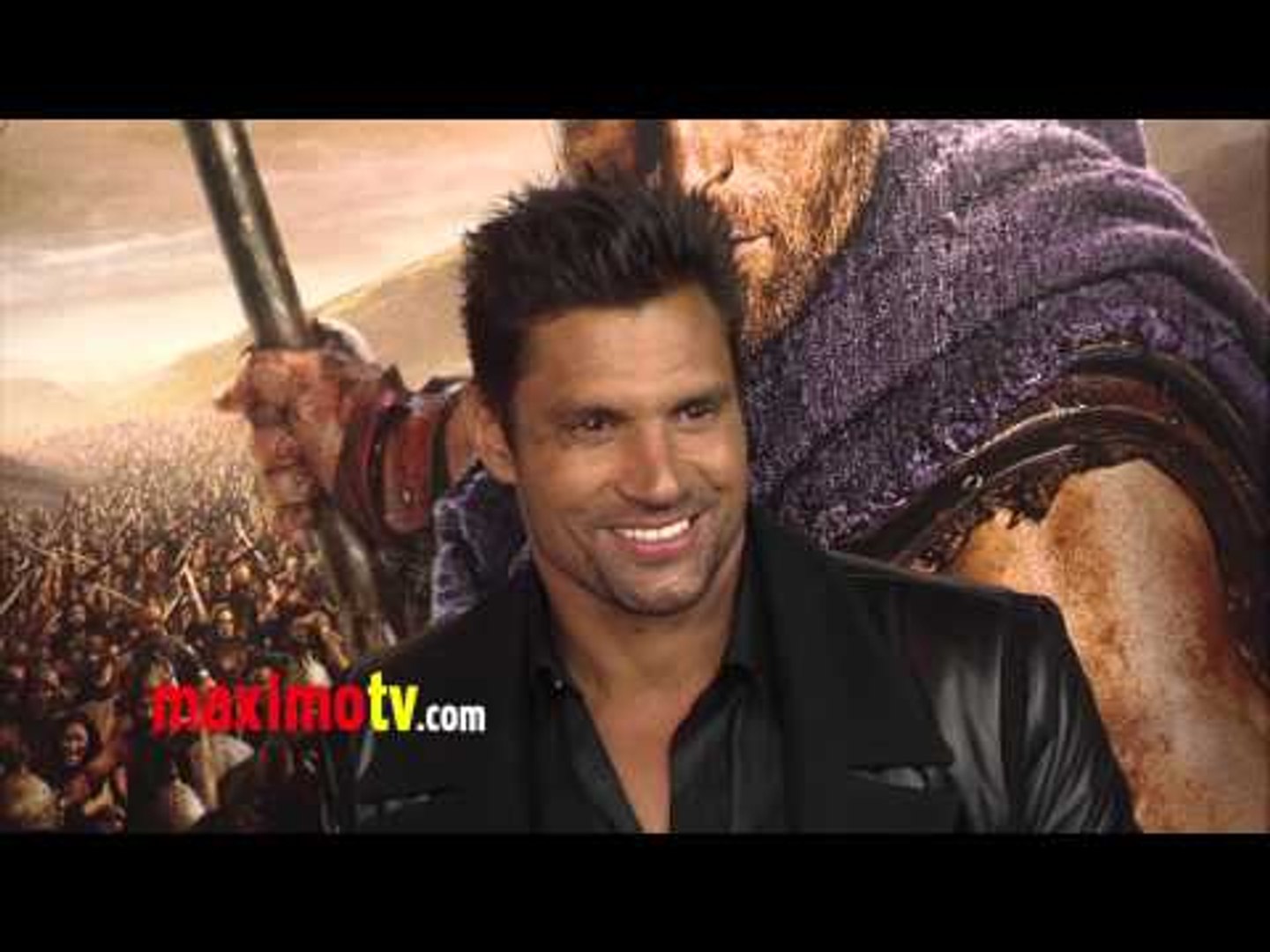 Manu Bennett Spartacus Frontale