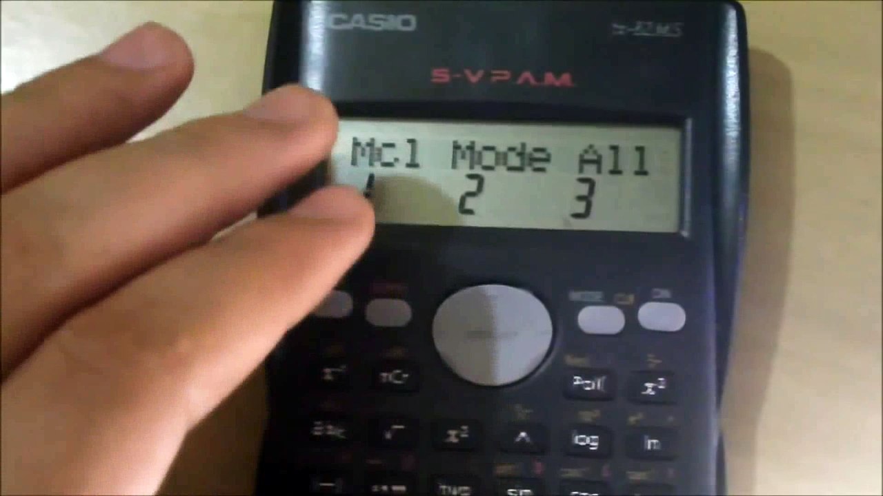 Como resetar a Calculadora Científica - Vídeo Dailymotion