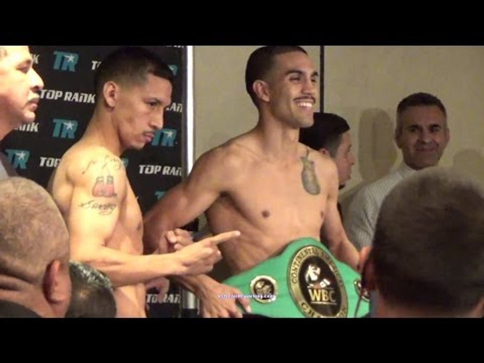 ANDY VENCES VS CASEY RAMOS HEATED FACE OFF & WEIGH IN - EsNews Boxing ...