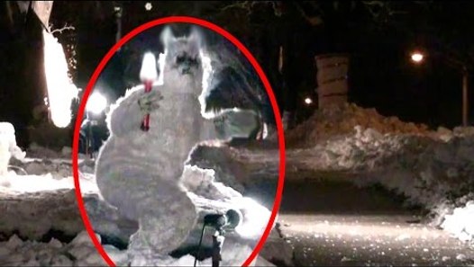 5 Abominable Snowman Caught On Camera & Spotted In Real Life! - video ...