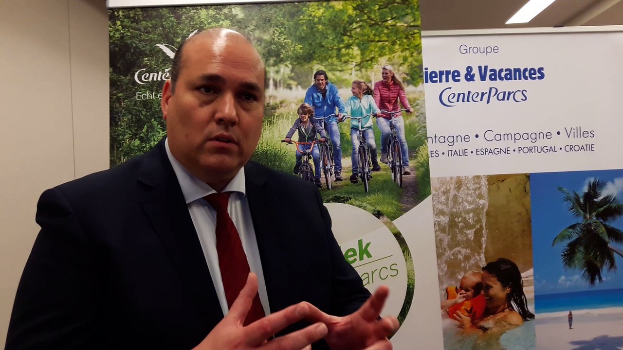 Mark Haak Wegmann, CEO de Center Parcs - Vidéo Dailymotion