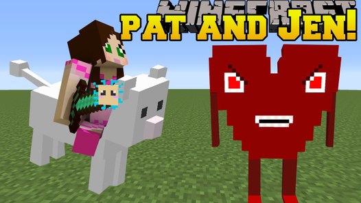 PopularMMOs Minecraft׃ PAT & JEN MOD!!! (CLOUD, HEART BOSS ...