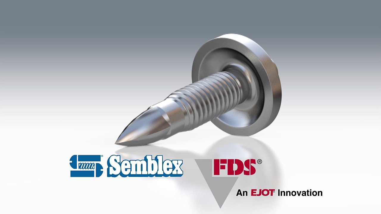 Semblex FDS® Flow Drill Screw - video Dailymotion