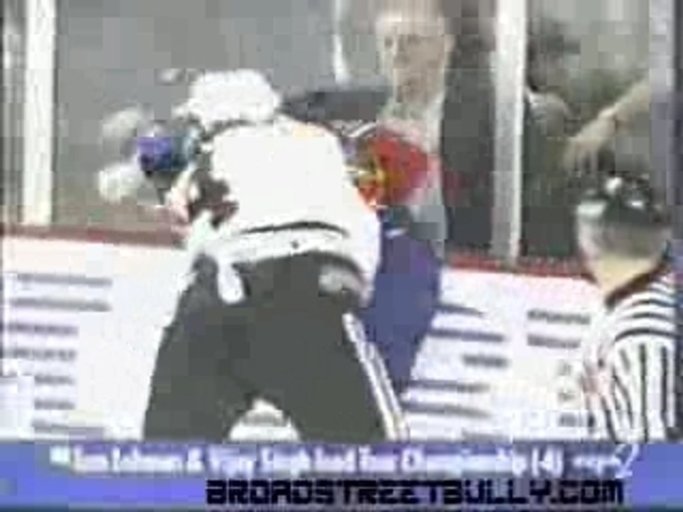Bob Probert vs. Tony Twist Round 2 - Vidéo Dailymotion
