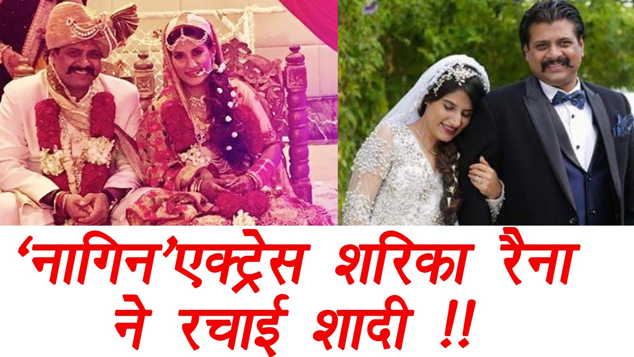 Naagin Actress Sharika Raina got Married to Shabbir Ahluwalia's Brother ...