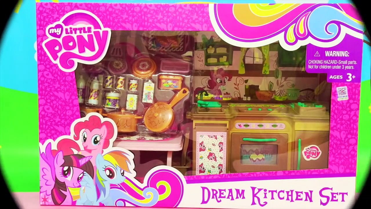MLP Pinkie Pie's Dream Kitchen cooking and baking toys-iWue - video ...