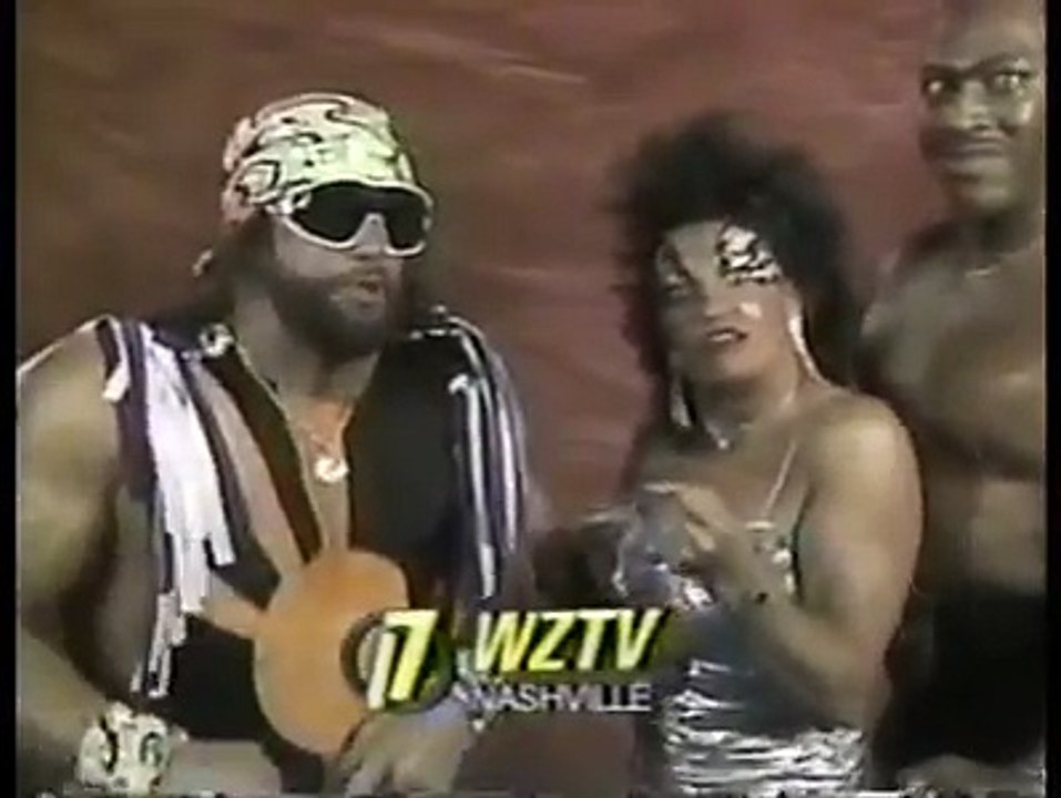 Macho Man Randy Savage - Tiny Zeus Lister - Sensational Sherri Promo vs ...