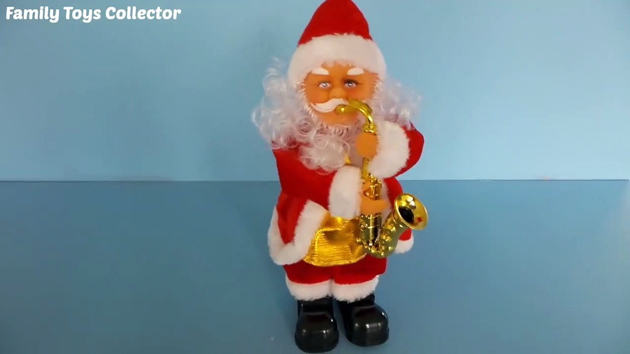 Unboxing Santa Clause Toy Singing and Dancing Christmas Song ...