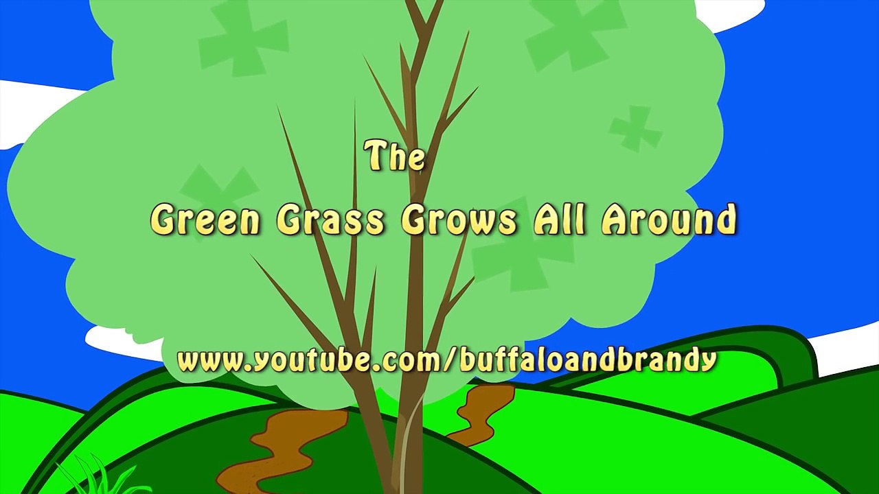 Green Grass Grows All Around - Childrens Song with Lyrics - Kids Songs ...