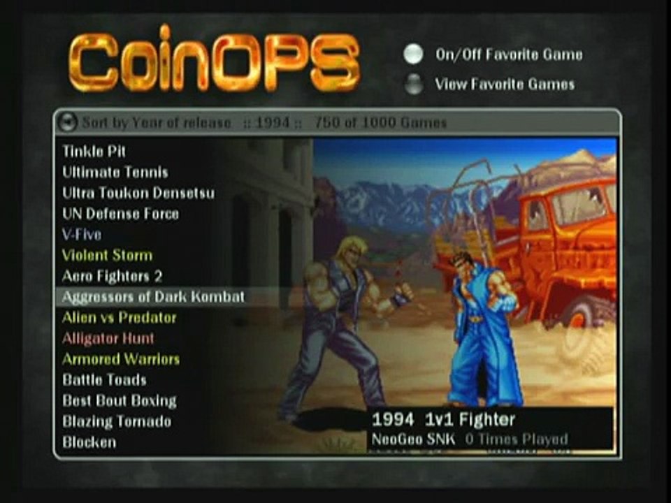 CoinOPS IGNITE Demo - Xbox MAME Emulator - Emulator Walkthrough and ...