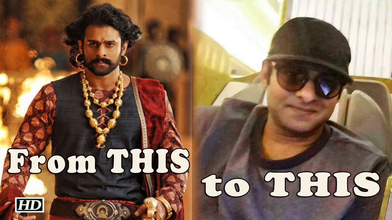 Baahubali NO MORE, Prabhas goes clean shave! - video Dailymotion