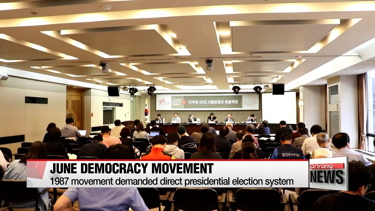 Looking back on Korea's June Democracy Movement - video Dailymotion