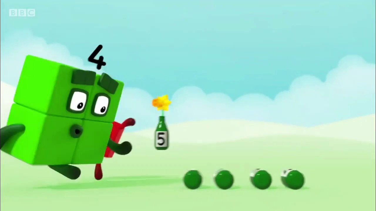 Numberblocks Ten Green Bottles (S01E30) 2017 dsalearn the numbers Pre ...