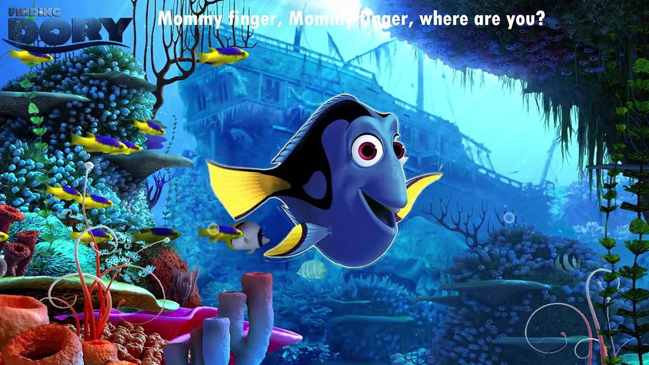 Finding Dory finger family | Nemo crying | Nursery Rhymes Songs for ...