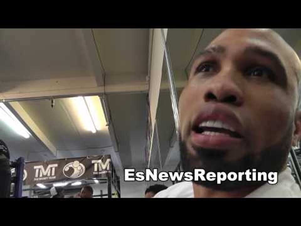ishe smith at the mayweather boxing club EsNews Boxing - video Dailymotion