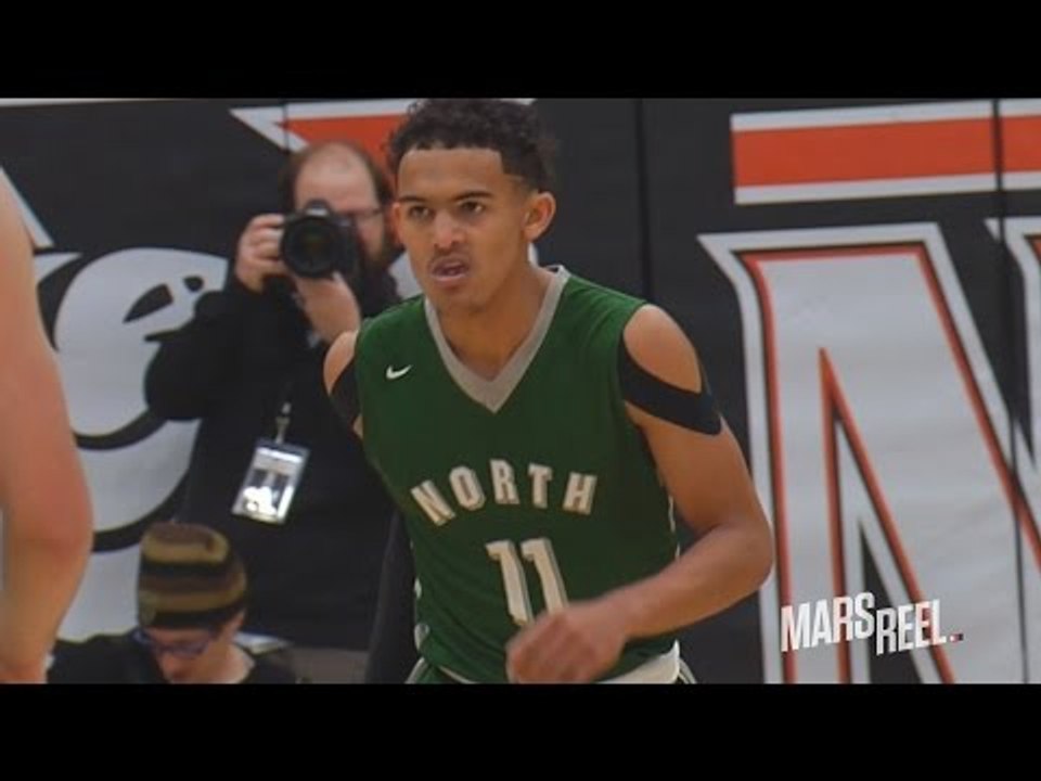 Trae Young Goes Between Defenders Legs And Knocks Down Three! ELITE ...
