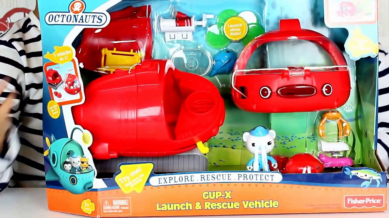 OCTONAUTS Gup X Mission Vehicle Barnacle Octonauts Playset Disney ...