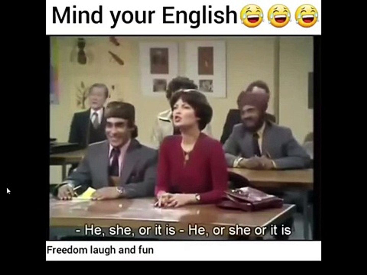 Funny English Class Pictures