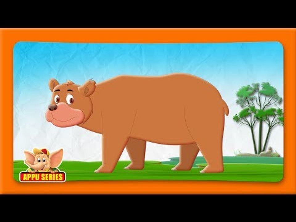 Aswal (Bear) Animal Rhyme | Marathi Rhymes from Appuseries - video ...
