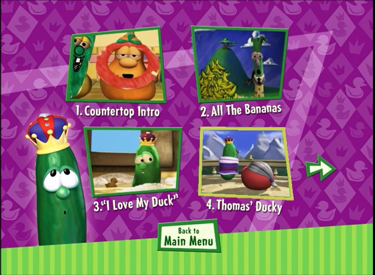 Veggietales Dvd Menu