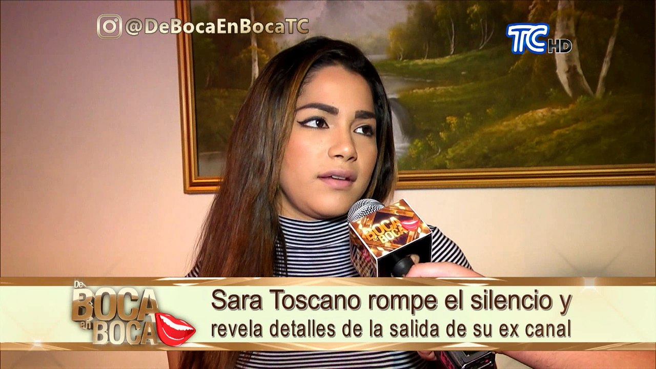 Sara Toscano habla sobre su renuncia al reality en el que participaba ...