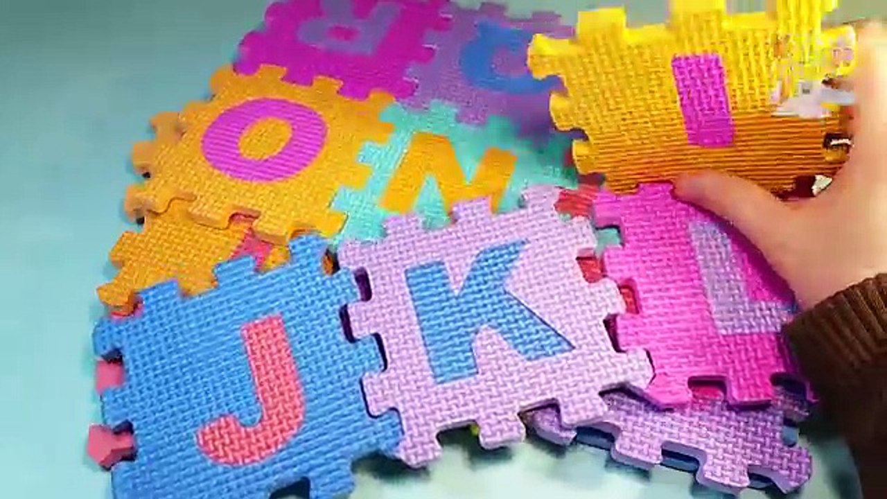 Foam Alphabet & Numbers ABCDE 12345678910 ABC 12345 ABCD English Puzzle ...