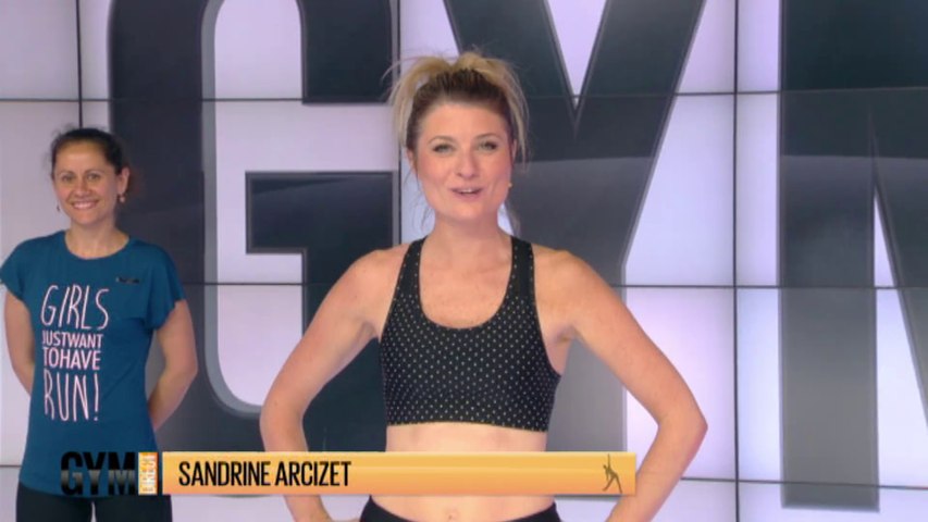 Sandrine Arcizet et son renforce musculaire par Gym Direct - dailymotion
