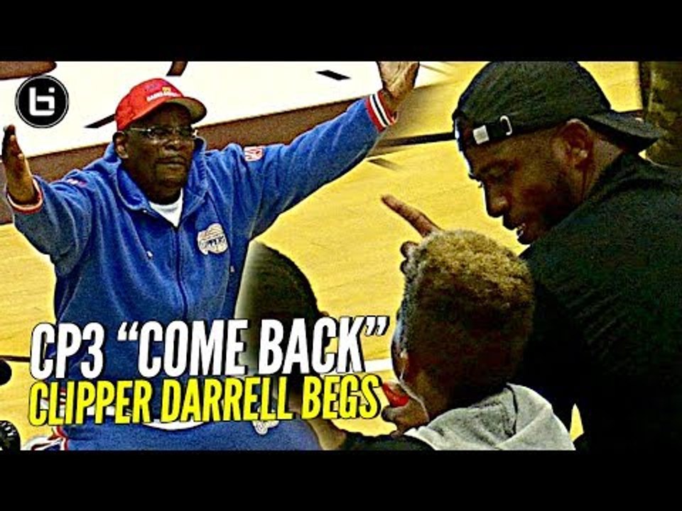 "Clipper Darrell" Singing "Baby Come Back" to Chris Paul LOL | Clipper ...