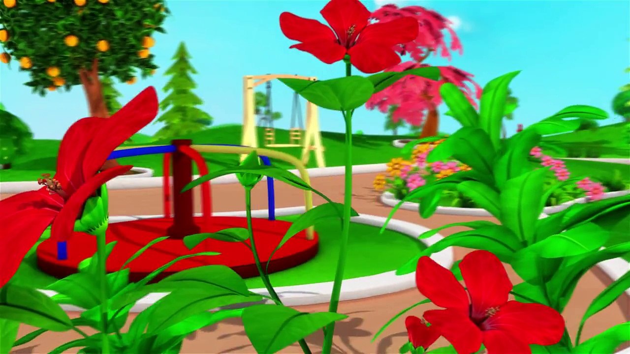 Learn Colors and Actions Song | 3D Animation English Nursery Rhymes ...