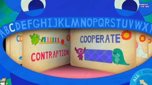 Endless Alphabet artistic A2Z Educational iPad App for kids experiment ...