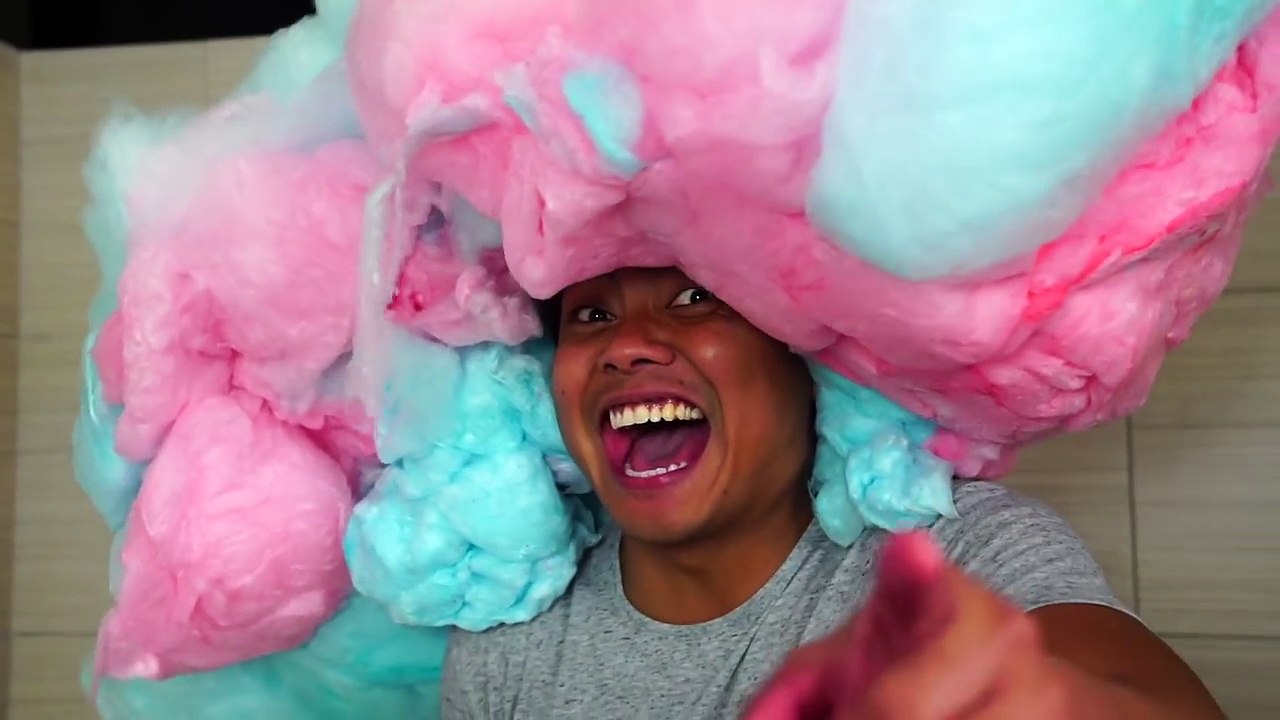 COTTON CANDY BATH CHALLENGE! - video Dailymotion