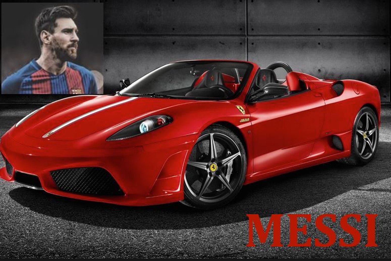 Lionel Messi Cars Collection