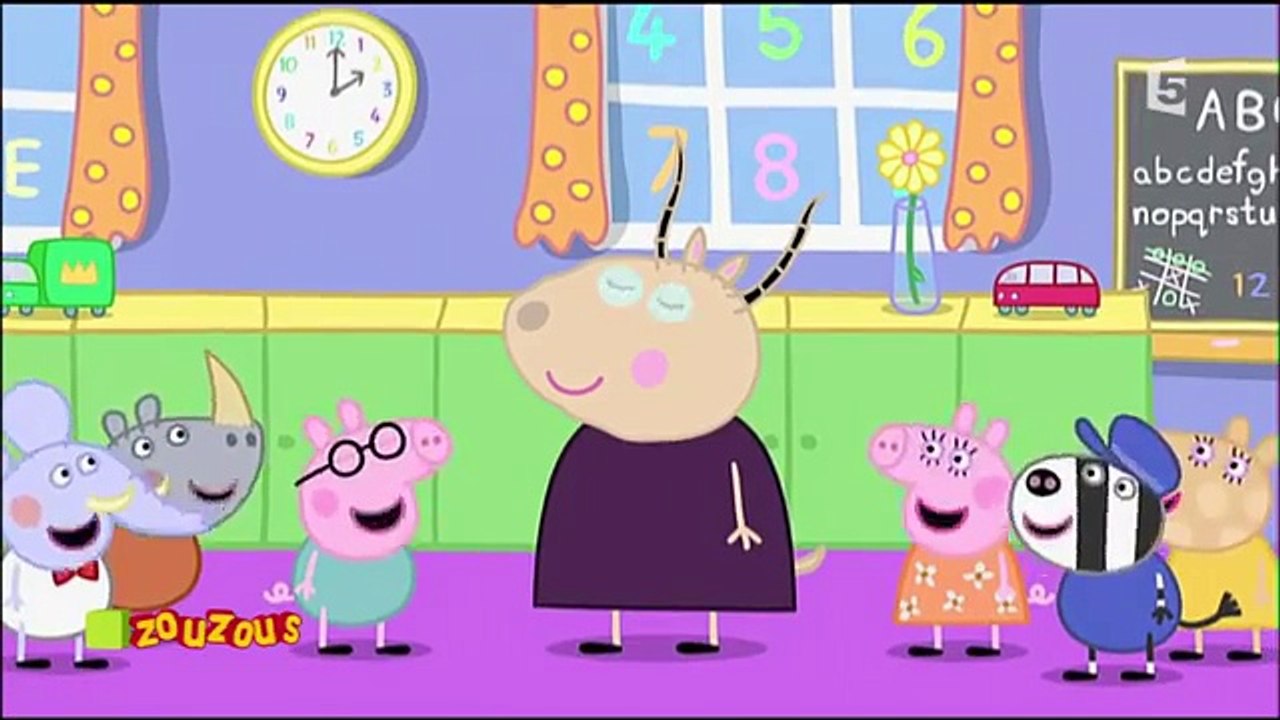 Peppa Pig Saison 4 Episode 26 La fete d'adieu de madame Gazelle France ...