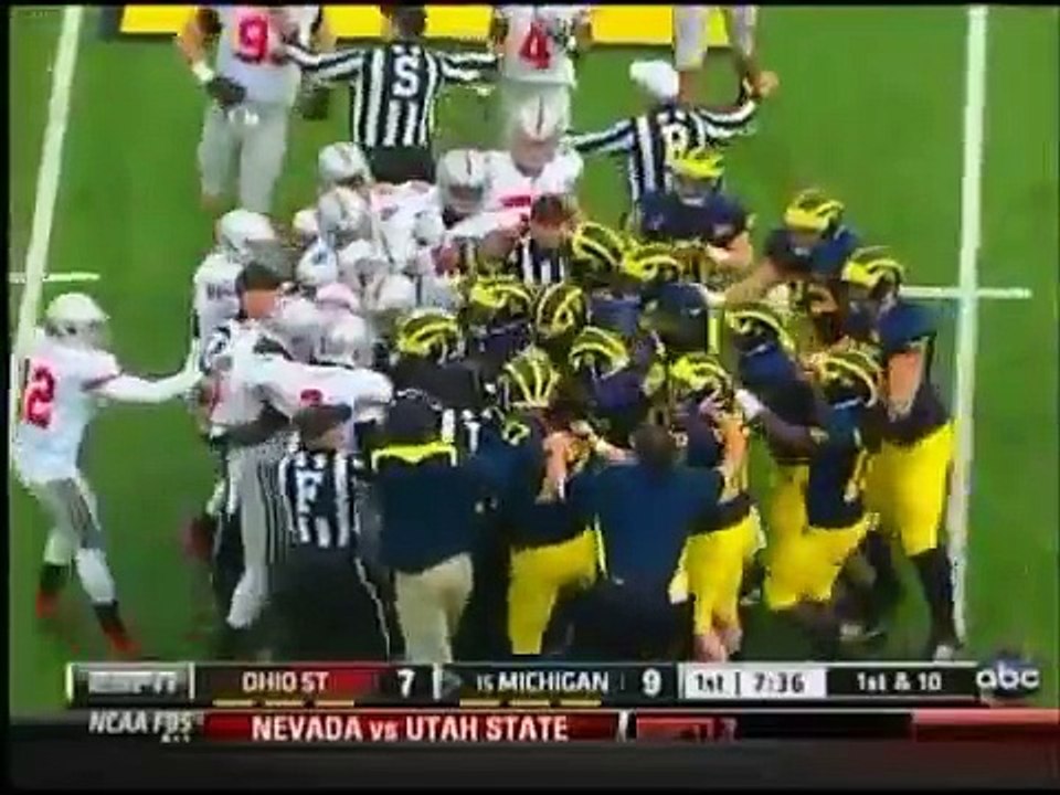 Ohio State vs. Michigan Fights and Brawls: The Best Rivalry In Sports ...