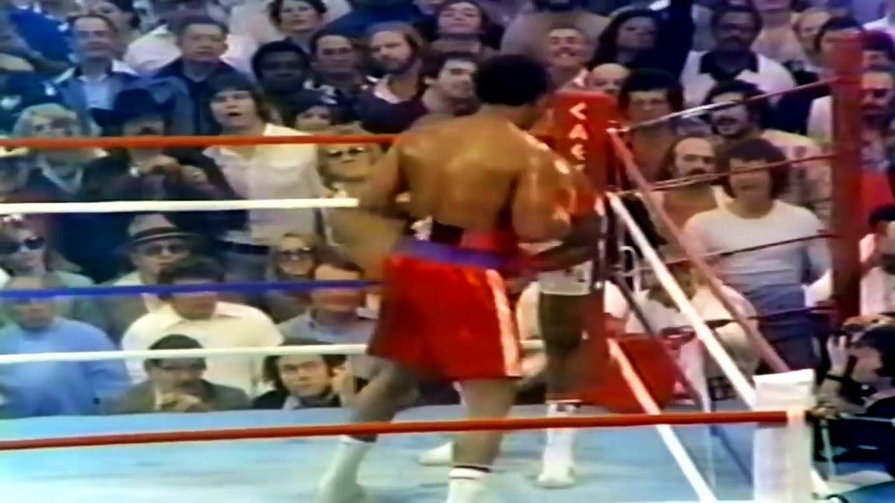 GEORGE FOREMAN VS RON LYLE Full Fight Highlights UNSTOPPABLE FORCE ...