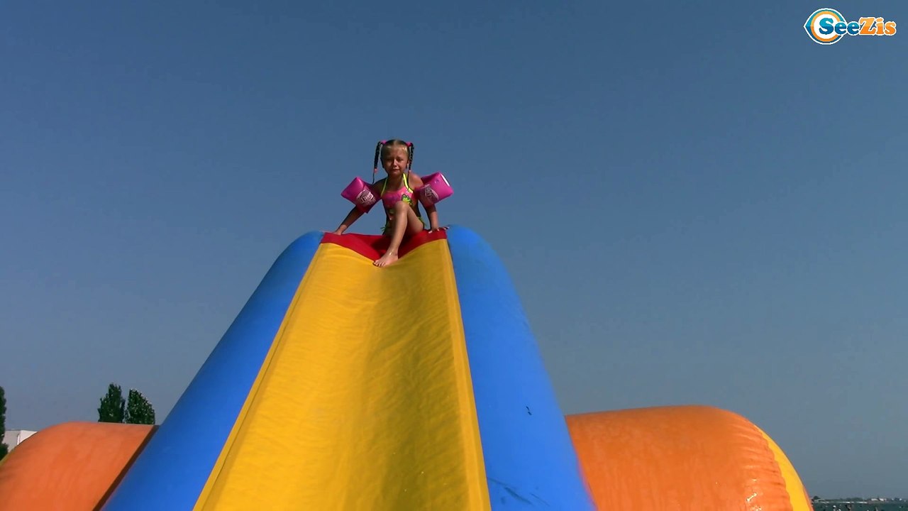 Baby Crying Outdoor Playground Fun for Kids Family Park with BIG Slides ...