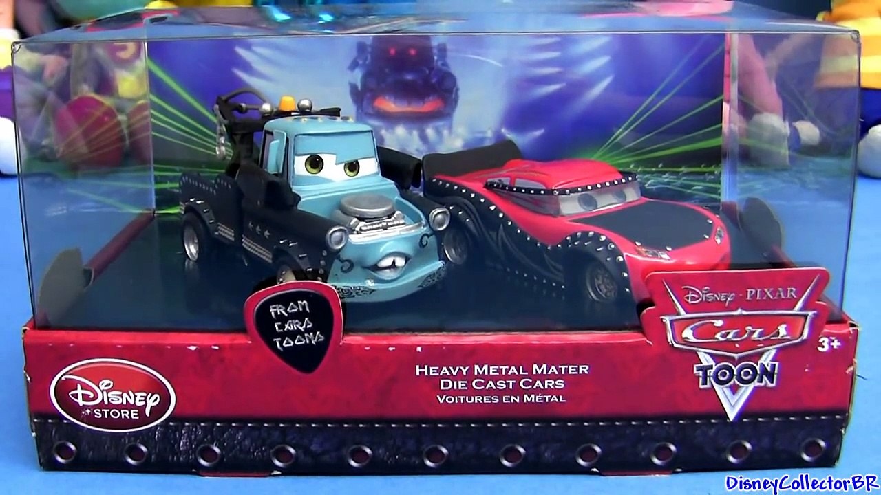 Dad Gum! Cars Toon Heavy Metal Mater with popstar Lightning Mcqueen ...